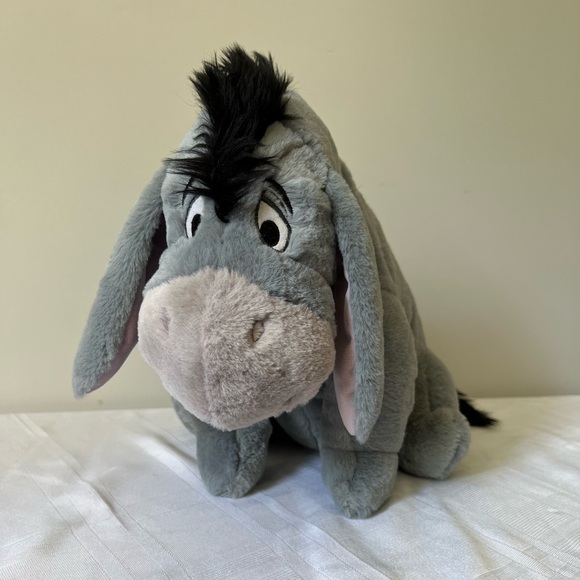 Disney | Toys | Disney Eeyore With Velcro Detachable Tail Plush ...